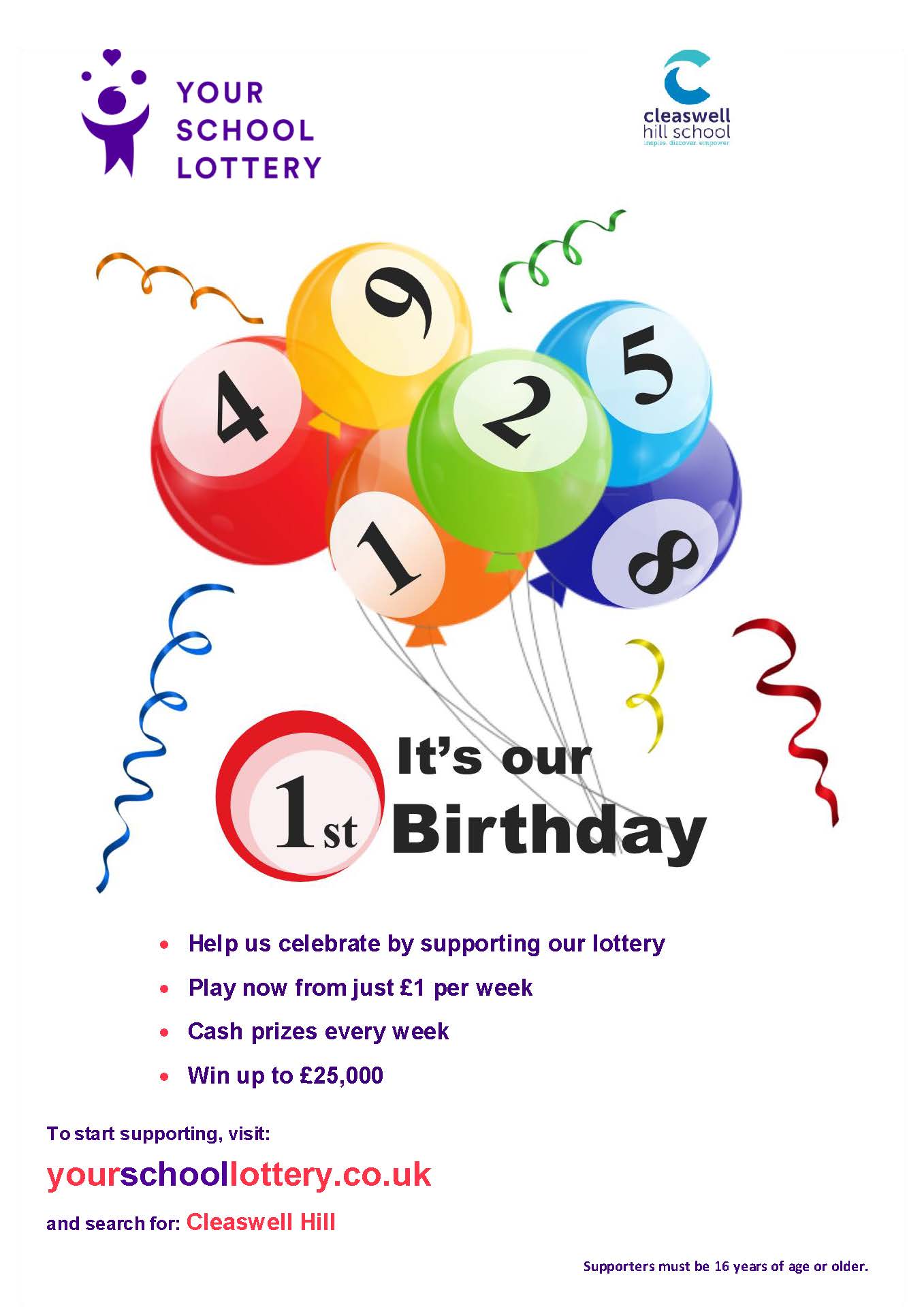 School Lottery - Cleaswell Hill School